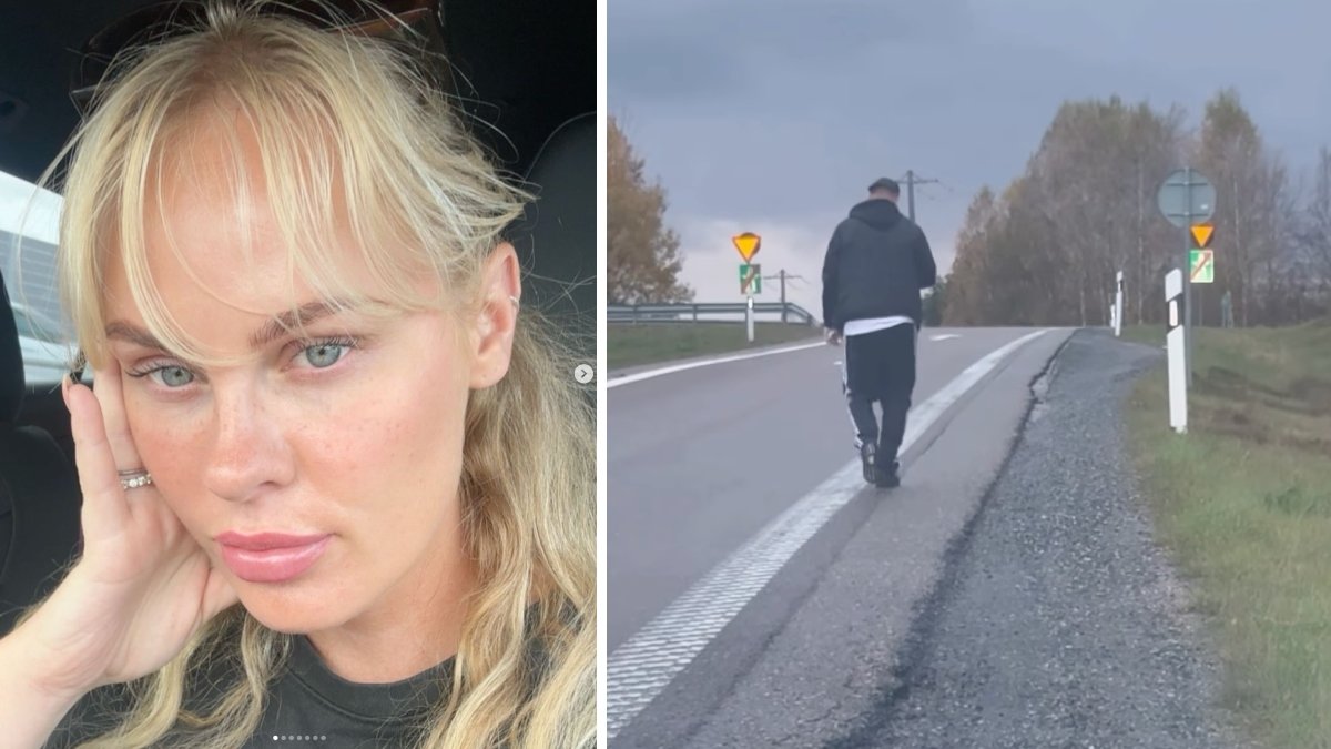 John och Sanna Guidetti fast i trafiken – fick soppatorsk